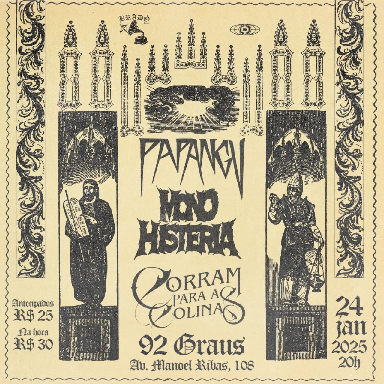 Papangu retorna à Curitiba e expande horizontes musicais - MALICHORDS